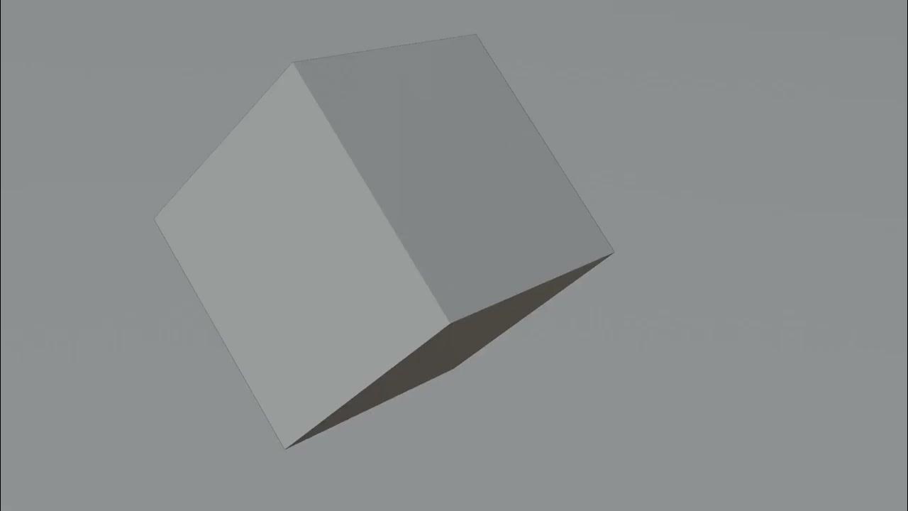 The Cube (Blender Animation test) - YouTube