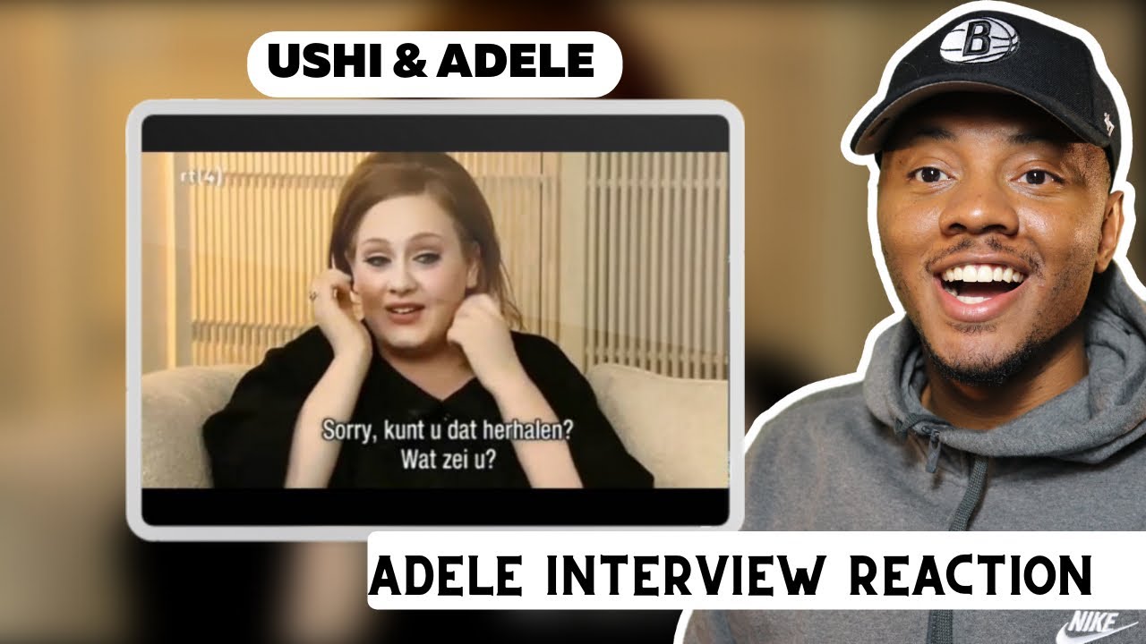 AMERICAN Reacts To Adele - Ushi the (complete) interview. | Dar The Traveler - YouTube