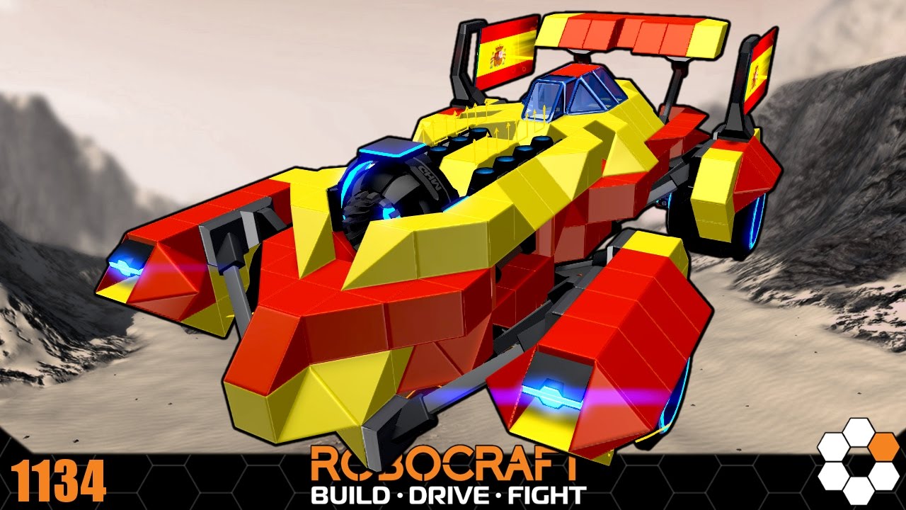 An awesome car for Spain - Robocraft - YouTube