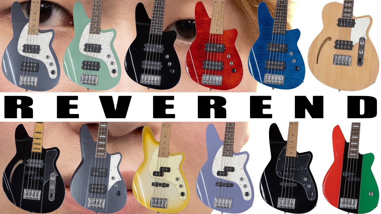 次世代の個性派ブランドの新作が大量入荷！全部弾く！【Reverend Guitars】 - YouTube