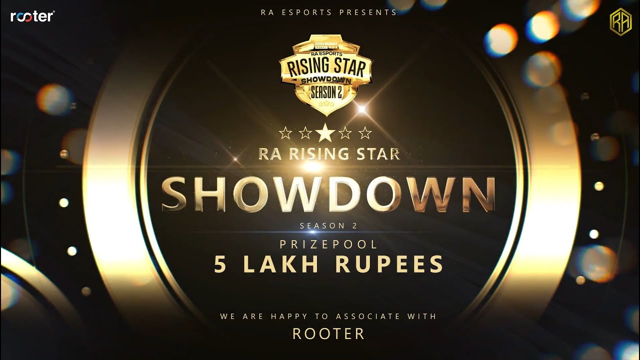 RA RISING STAR SHOWDOWN SEASON 2 | TOTAL PRIZEPOOL 5 LAKH RUPEE ...
