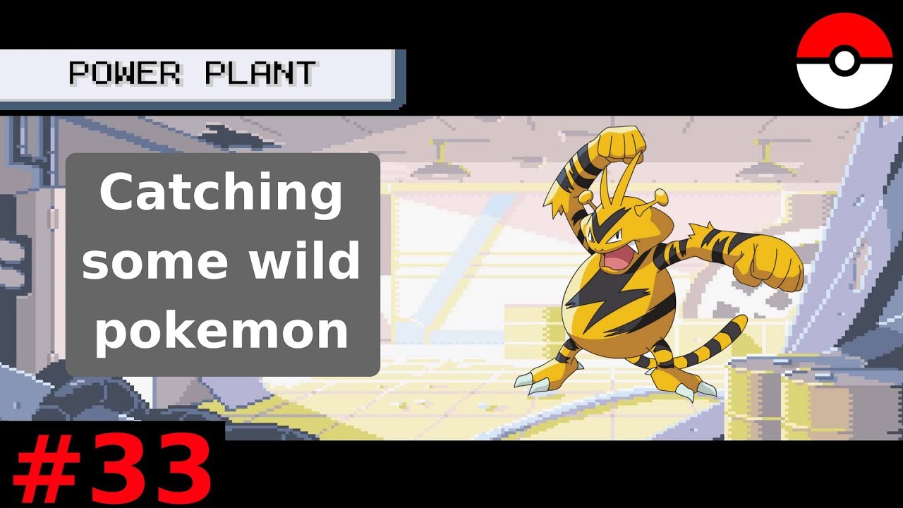 #33 WALK-THROUGH POKEMON FIRE RED VERSION Catching electric type ...