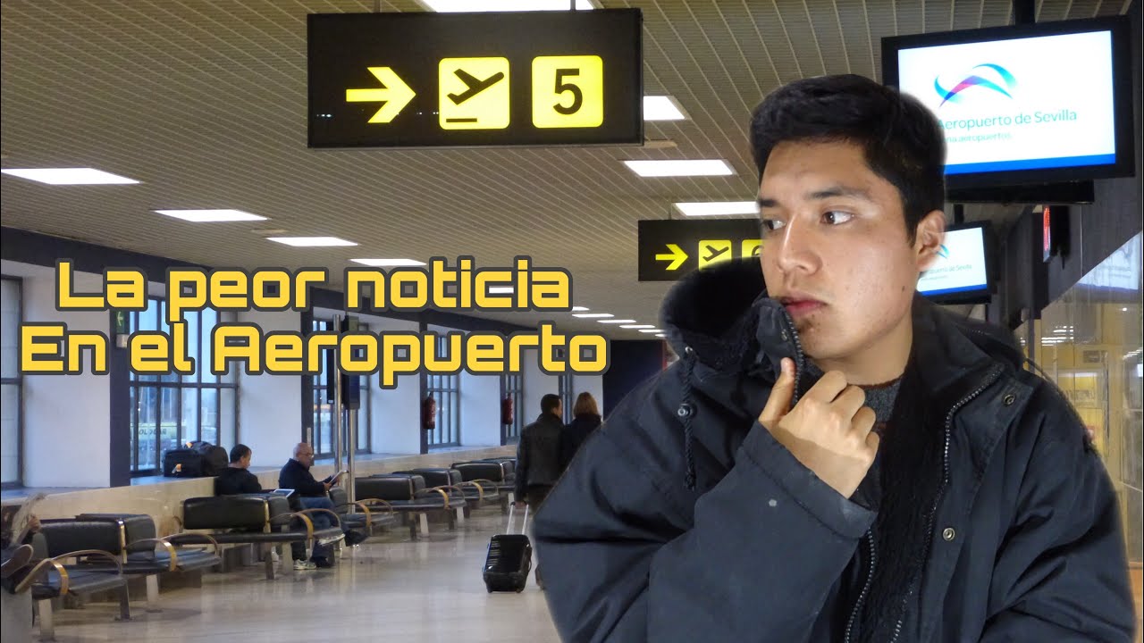 La peor noticia en el Aeropuerto I Hugo Fisherman I Hugo Pescador - YouTube
