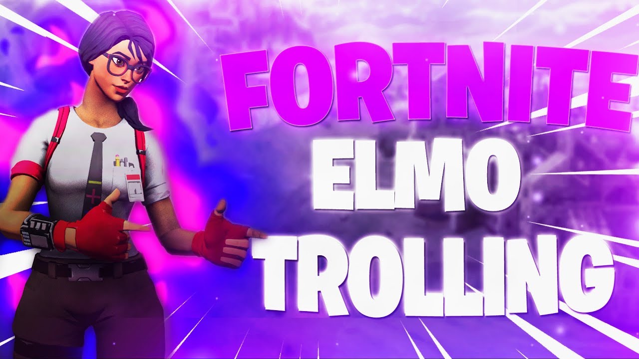 Elmo Plays FORTNITE - Voice Trolling - YouTube