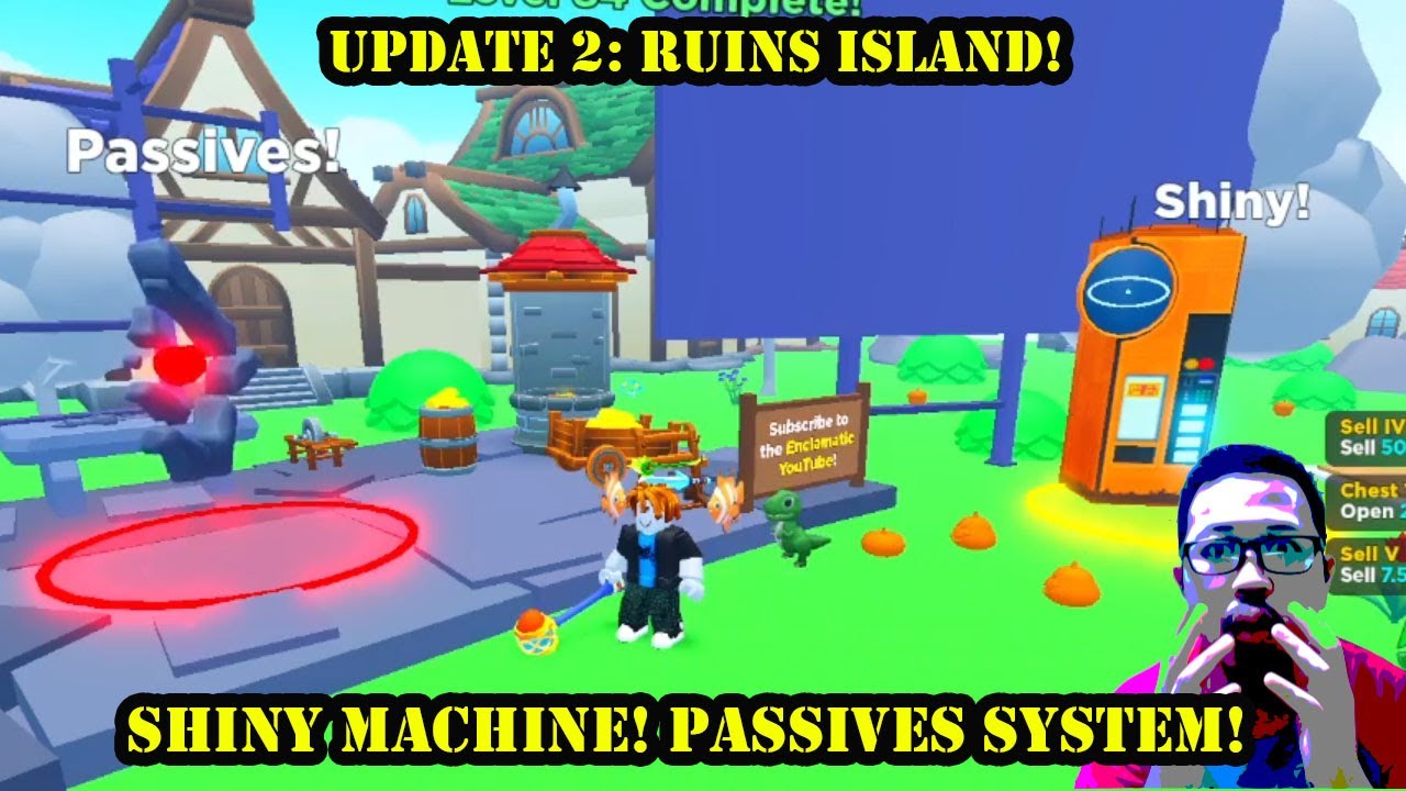 🔔 UPDATE 2: Ruins Island! 🔔Shiny Machine! Passives System! Idle Heroes ...