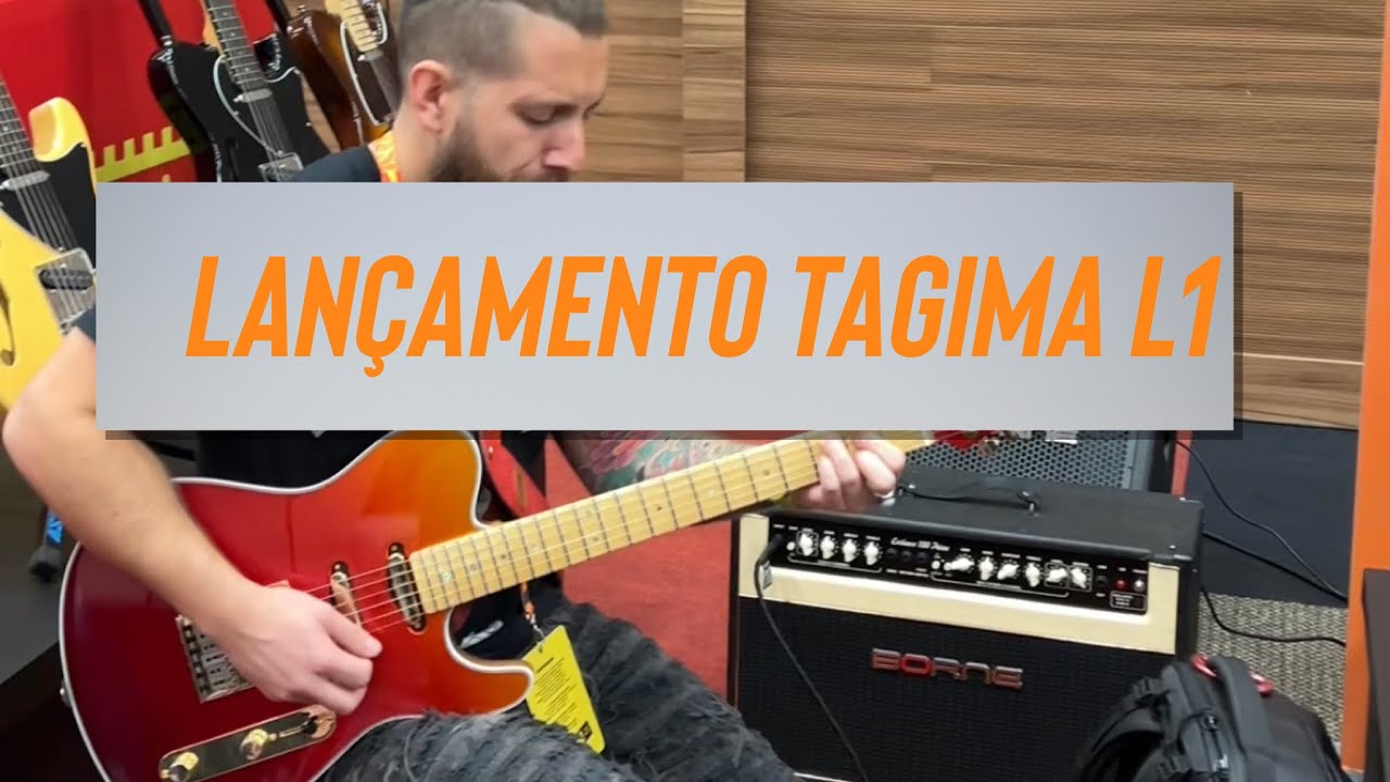 Lançamento guitarra Tagima Lalo Iensen @IensenMusic - L1 - YouTube