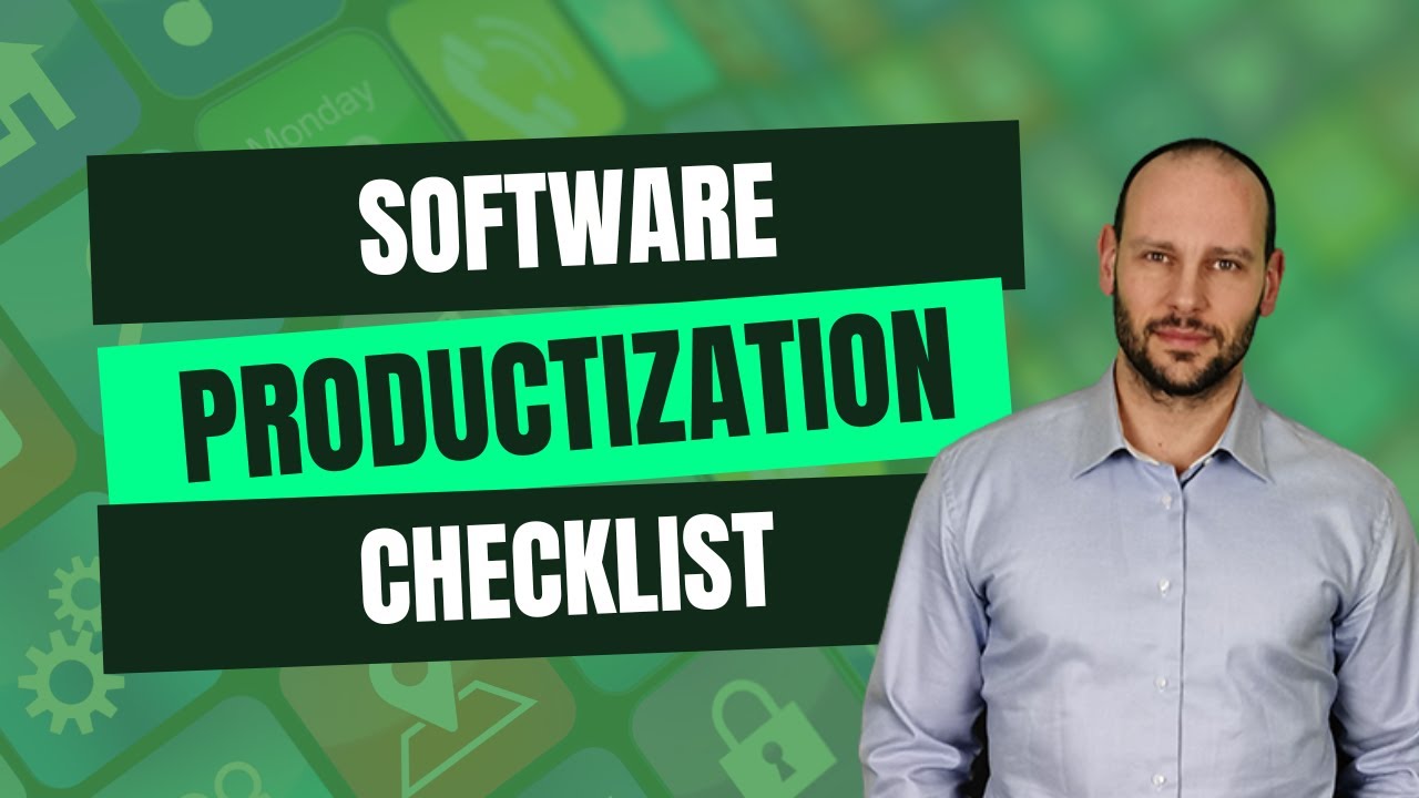 Quick Software Productization Checklist for Software Development - YouTube