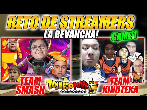 😲RETO DE STREAMERS LA REVANCHA!😲 TEAM KINGTEKA SE VUELVE A ENFRENTAR A ...