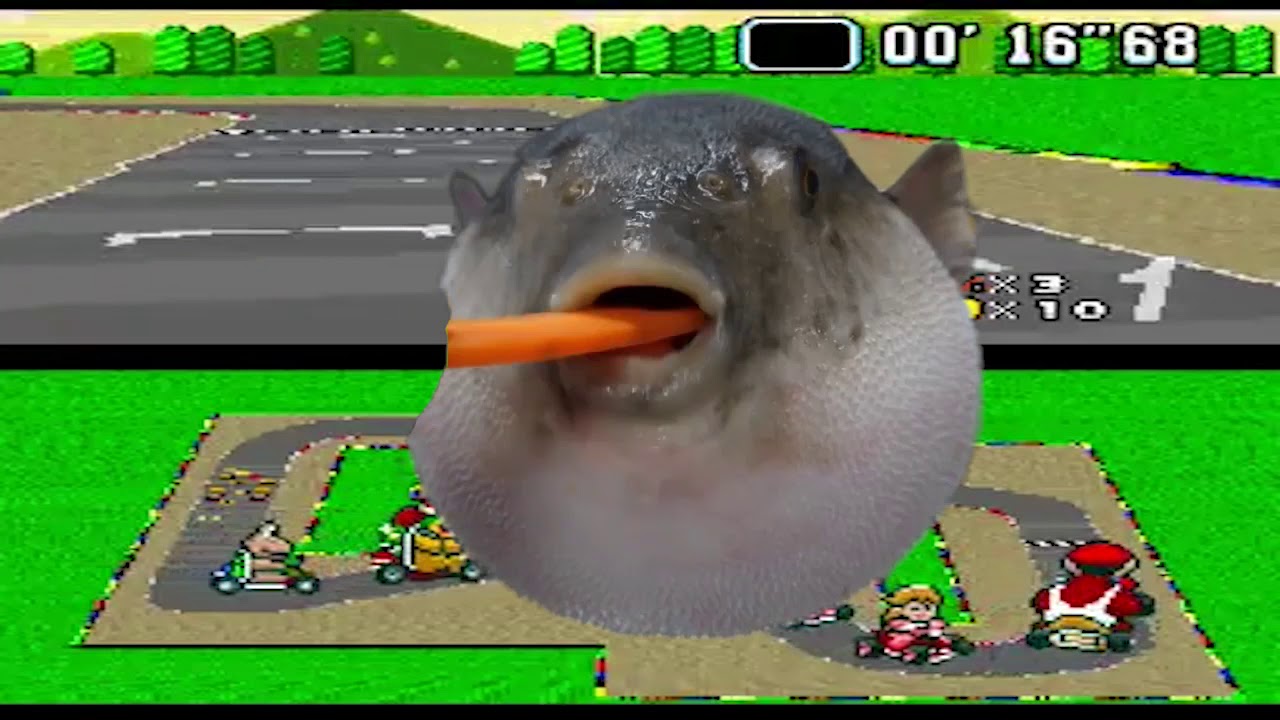 Pufferfish Mario Circuit - YouTube