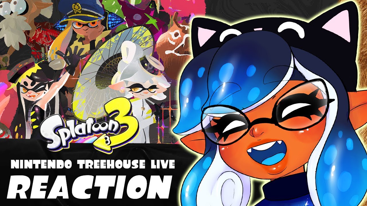 Yume REACTS to Splatoon 3 HERO MODE Gameplay! ( 3 Levels from Nintendo ...
