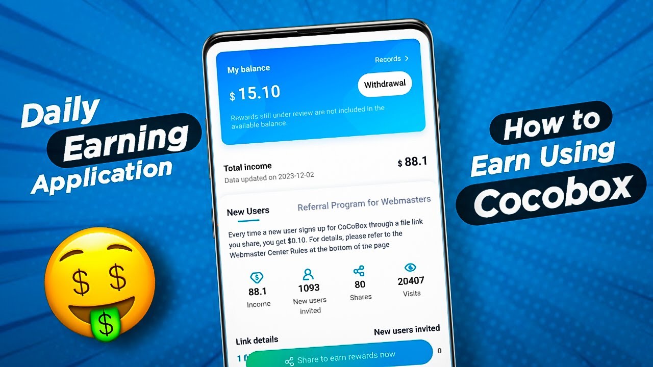 Earn 🤑Money Online | How to earn from Cocobox | Cocobox se paisa kaise ...