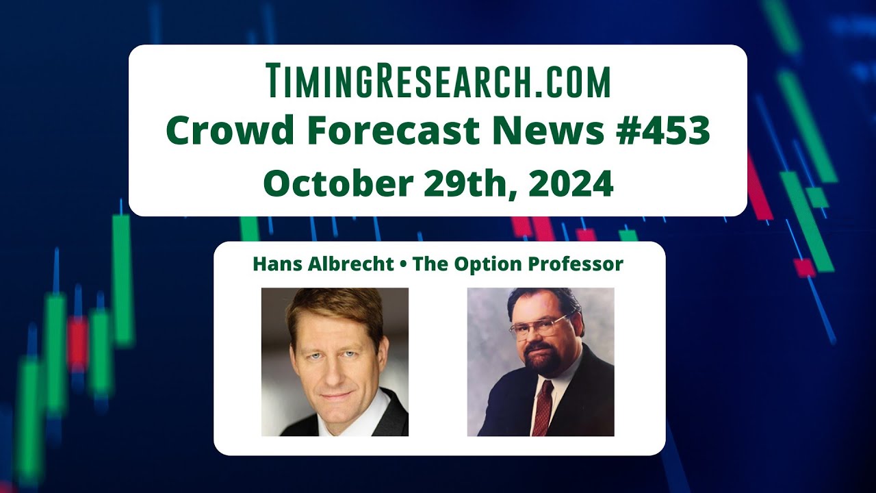 ⏰ Crowd Forecast News Episode #453 (Hans Albrecht, The Option Professor ...