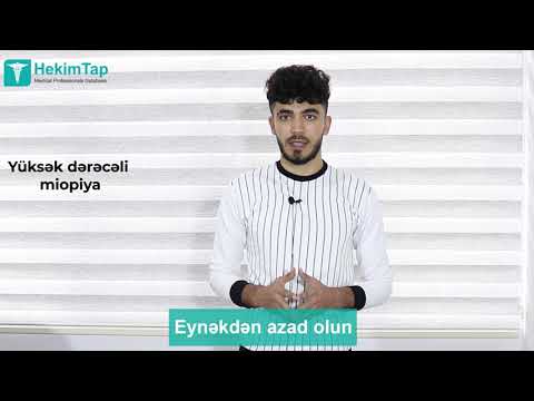 Yüksək dərəcəli miopiya   Excimer lazer əməliyyatı   Məmnun pasiyent Nadirov Orxan!