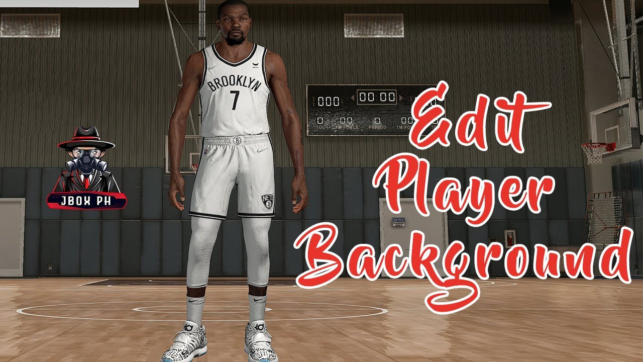 How to change edit player background | NBA 2K22 - YouTube