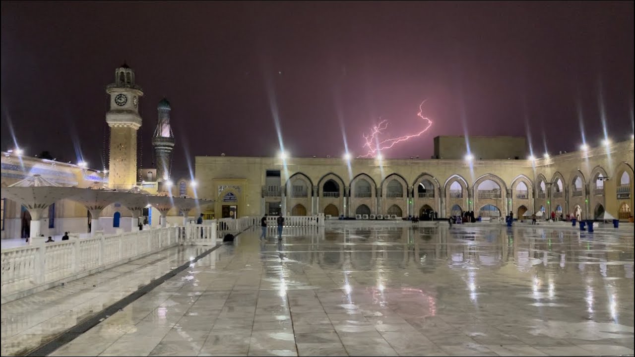 Pehli Baarish Baghdad Sharif Me😍 ️🥹|Bohot hi khubsurat manzar hai😍 ️ ...