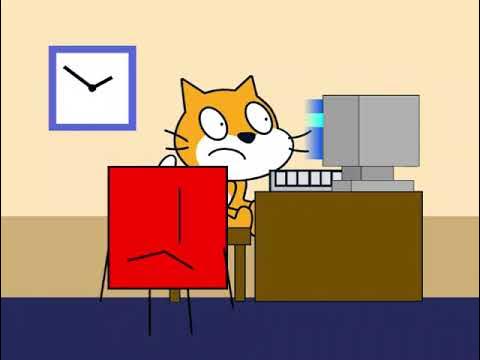 Scratch Cat Rages S2E9 - YouTube