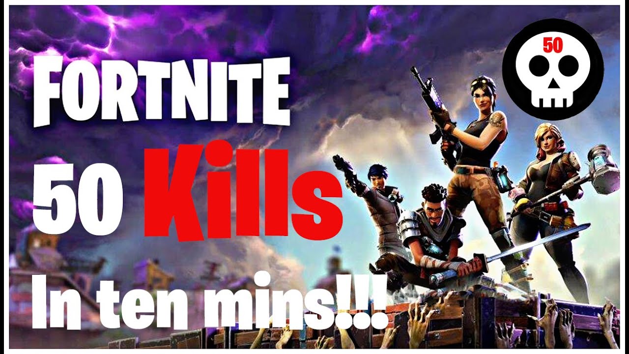 Fortnite 50 Kill Video in 10 mins - YouTube