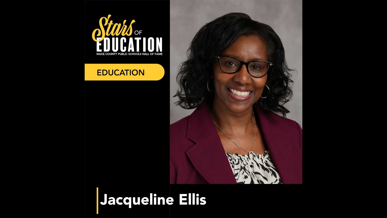 Jacqueline Ellis 2025 WCPSS Hall of Fame - YouTube