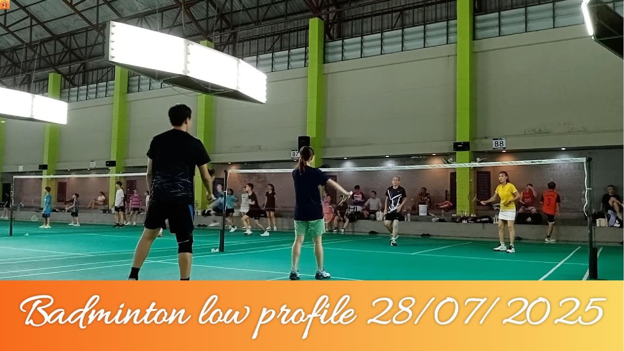 Badminton low profile 28/07/2025 - YouTube