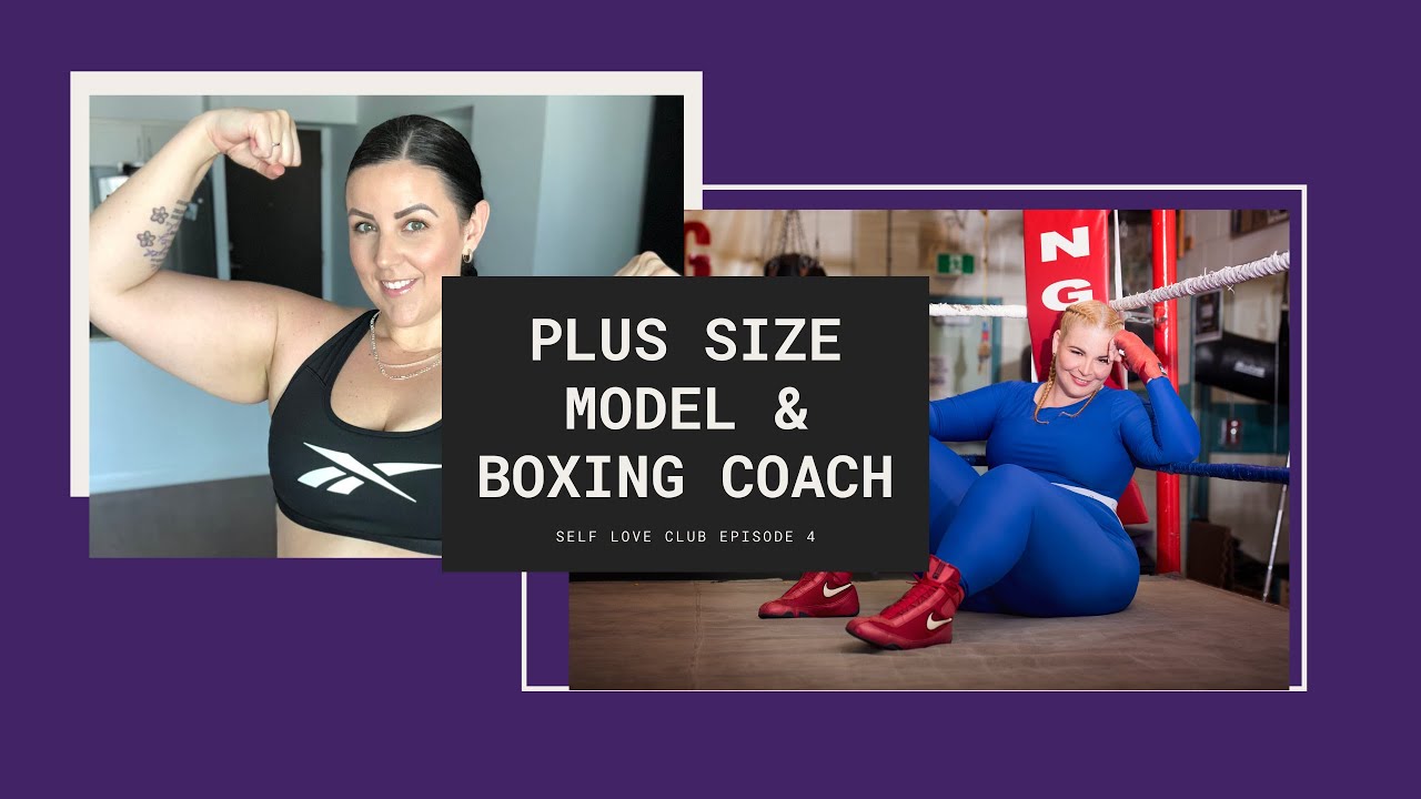 In the ring with Plus Size Model and Boxing Coach Caterina Moda - YouTube
