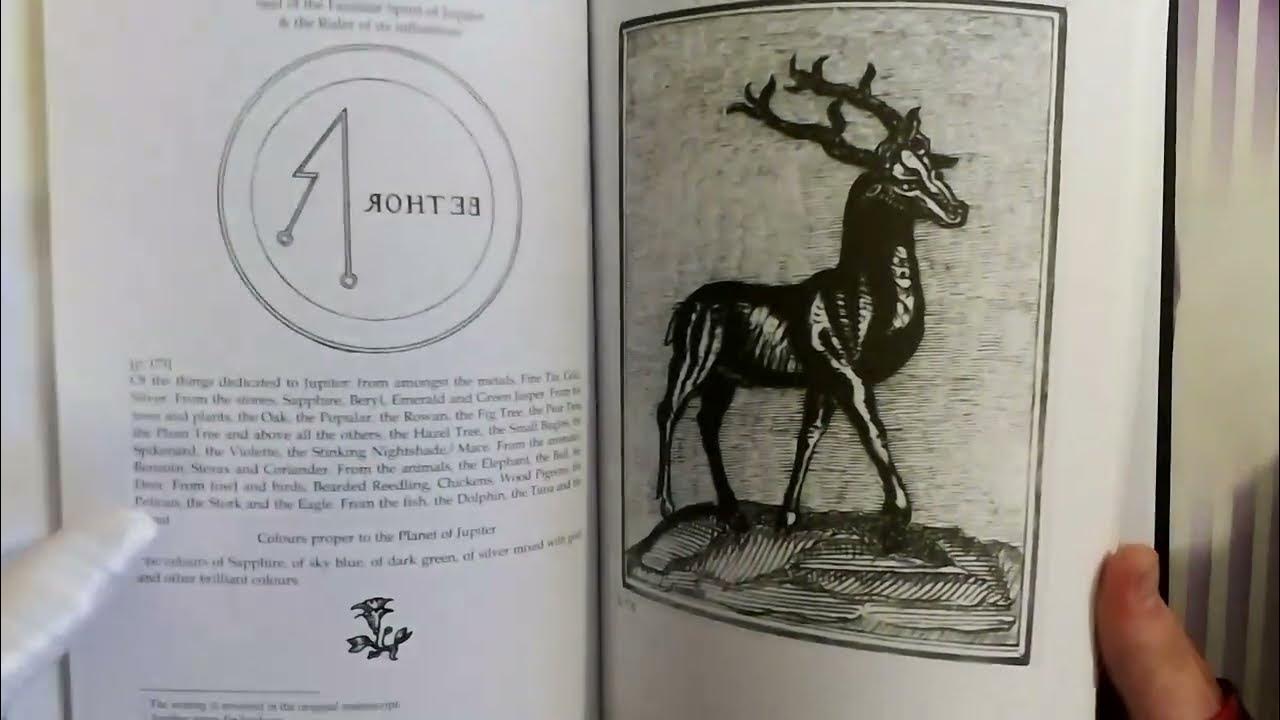 Veritable Key of Solomon By Stephen Skinner Book preview - YouTube