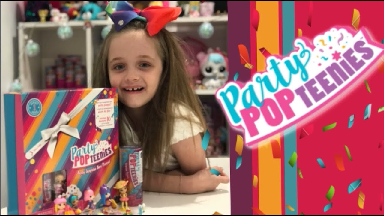 Party Pop Set | PARTY POP TEENIES | Miniature dolls | Unboxing | TOYS ...