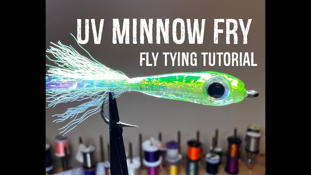 UV Minnow Fry - Fly Tying Video Tutorial - Small Fry pattern for bass ...