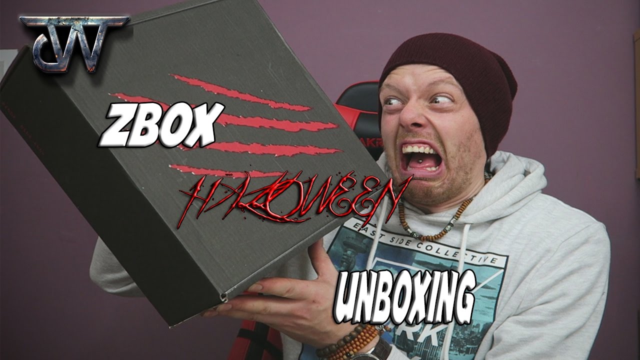 HORROR BOX Special Edition - ZBOX Unboxing October 2016 | 1080p 60fps ...