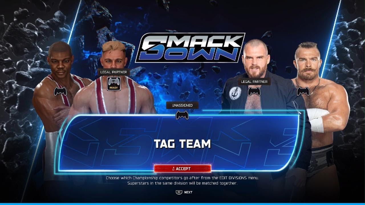 The Worlds Greatest Tag Team VS Gallus (WWE2K25 Week 42 Universe Mode ...