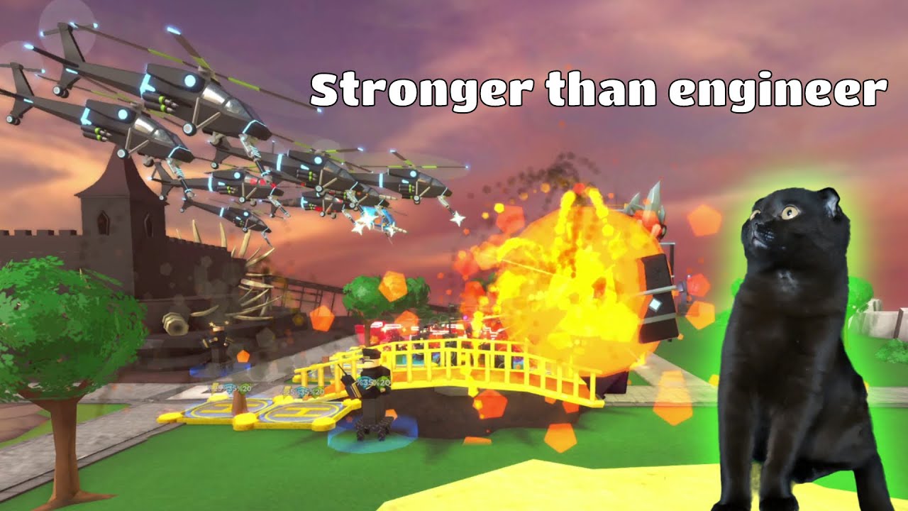 The Cat has a new favorite tower / Roblox /TDS - YouTube