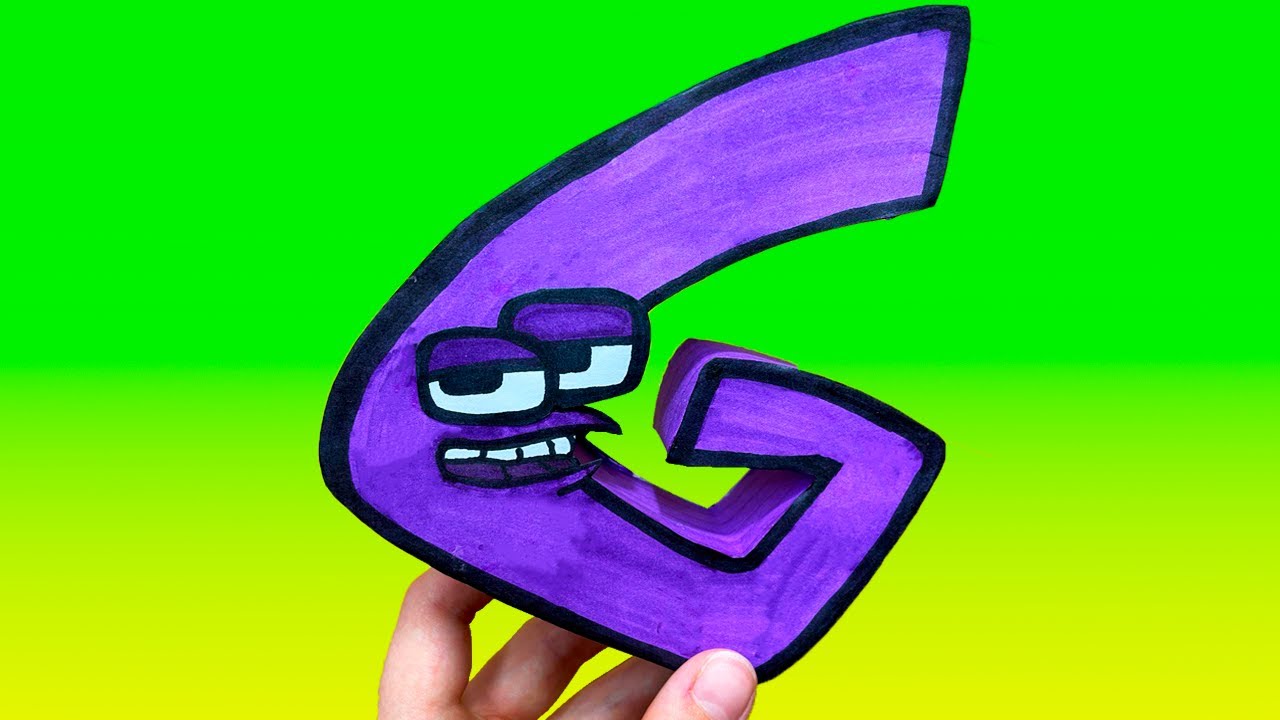 Paper Craft | SPANISH Alphabet Lore G | Adrian`s Alphabet Lore - YouTube