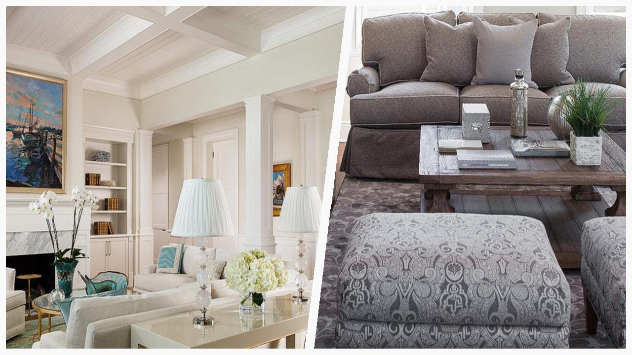 75 Wall Paneling Living Room With Beige Walls Design Ideas You'll Love ...