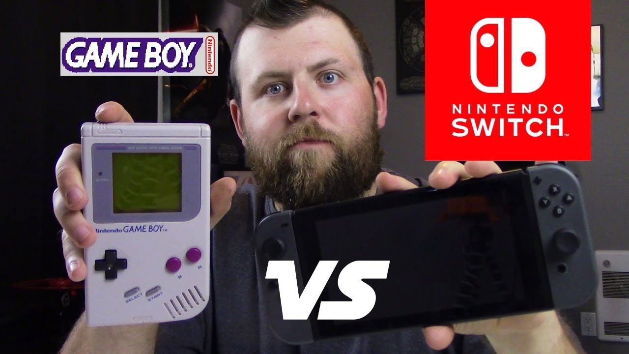 Nintendo Switch Vs Original Gameboy - YouTube
