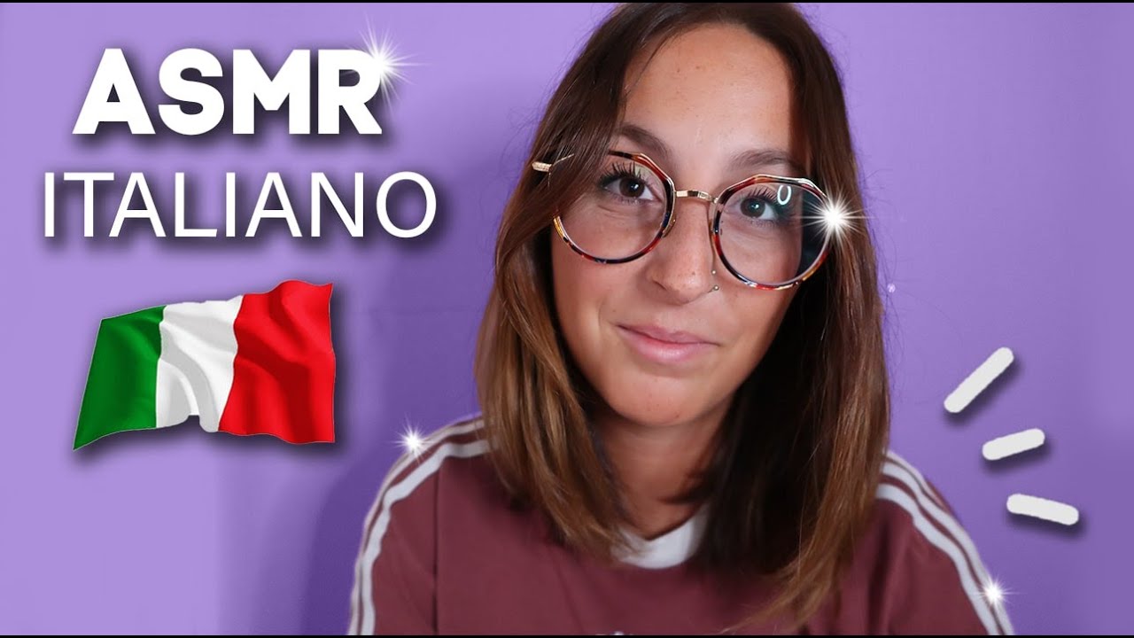 ASMR ITA 🇮🇹│ IL MIO PRIMO VIDEO ASMR IN ITALIANO - YouTube
