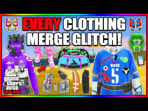 EVERY Working Clothing Merge Glitch In GTA 5 Online! (Updated)