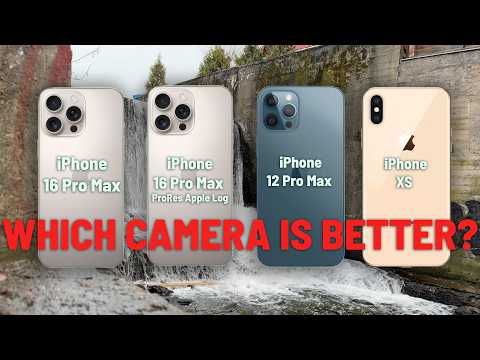 Best CAMERA TEST EVER iPhone 16 Pro vs 12 Pro vs Xs PRORES Comparison