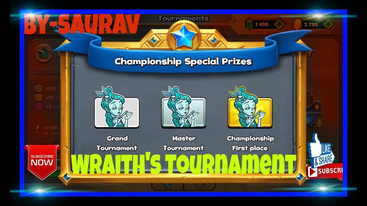 "Wraith Tournament" in Castle crush - YouTube
