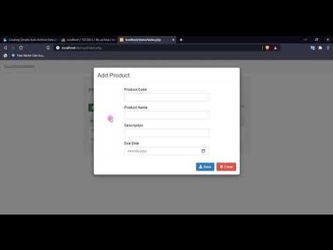 Creating Simple Auto Archive Data in PHP Tutorial DEMO - YouTube