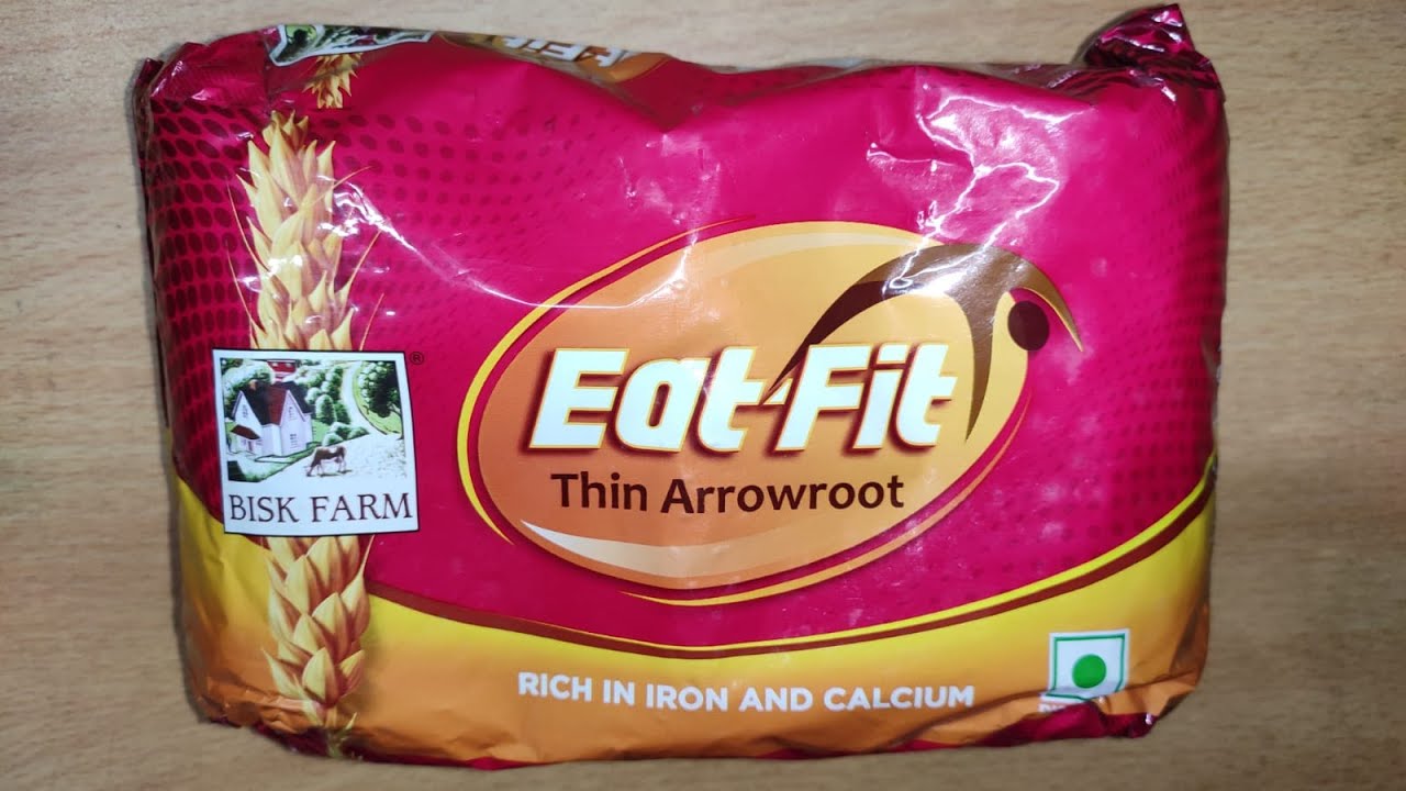 Thin Arrowroot Biscuits || Bisk Farm Eat Fit || Review Master - YouTube