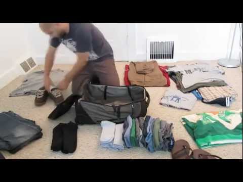 How to pack MAN STYLE - YouTube