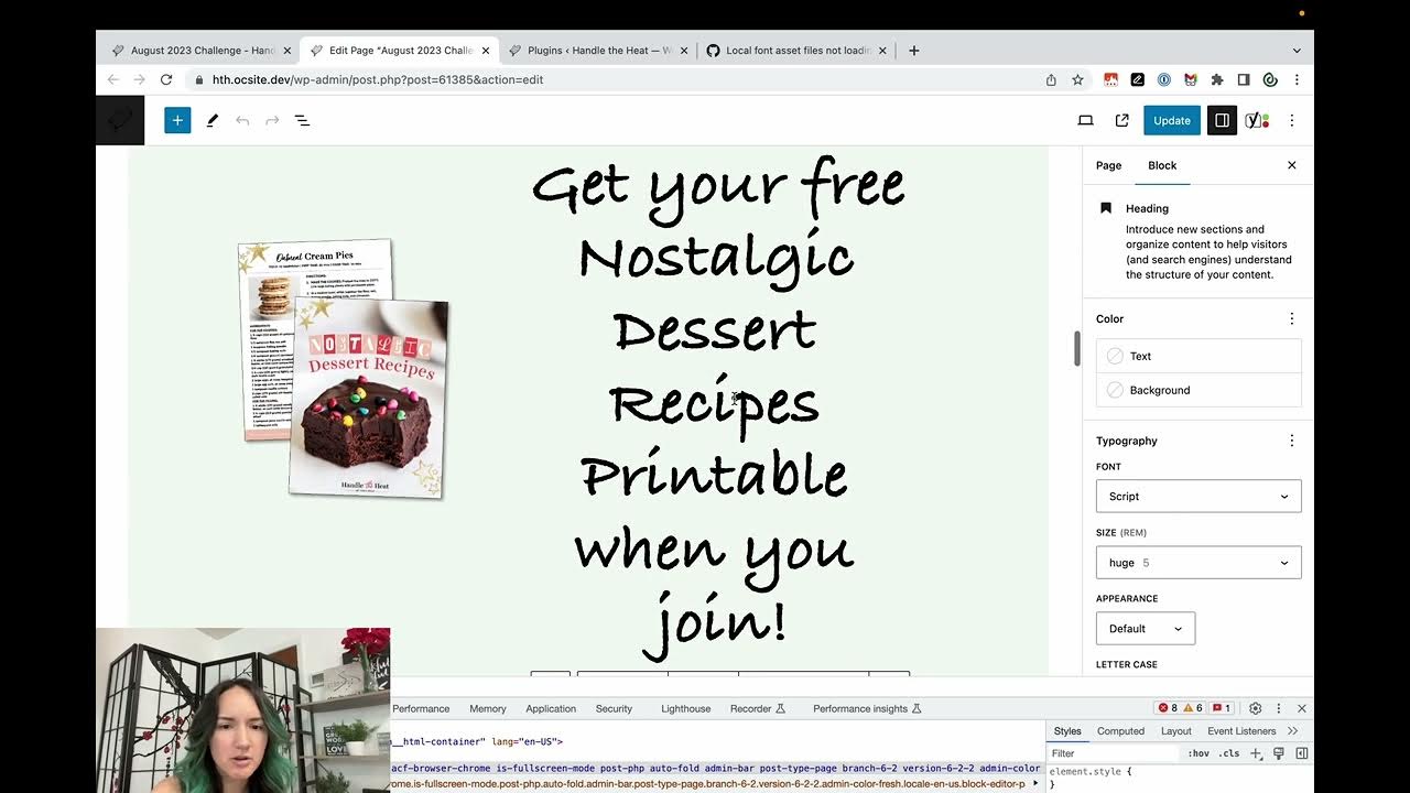 Why do fonts look different on the frontend versus editor? - YouTube