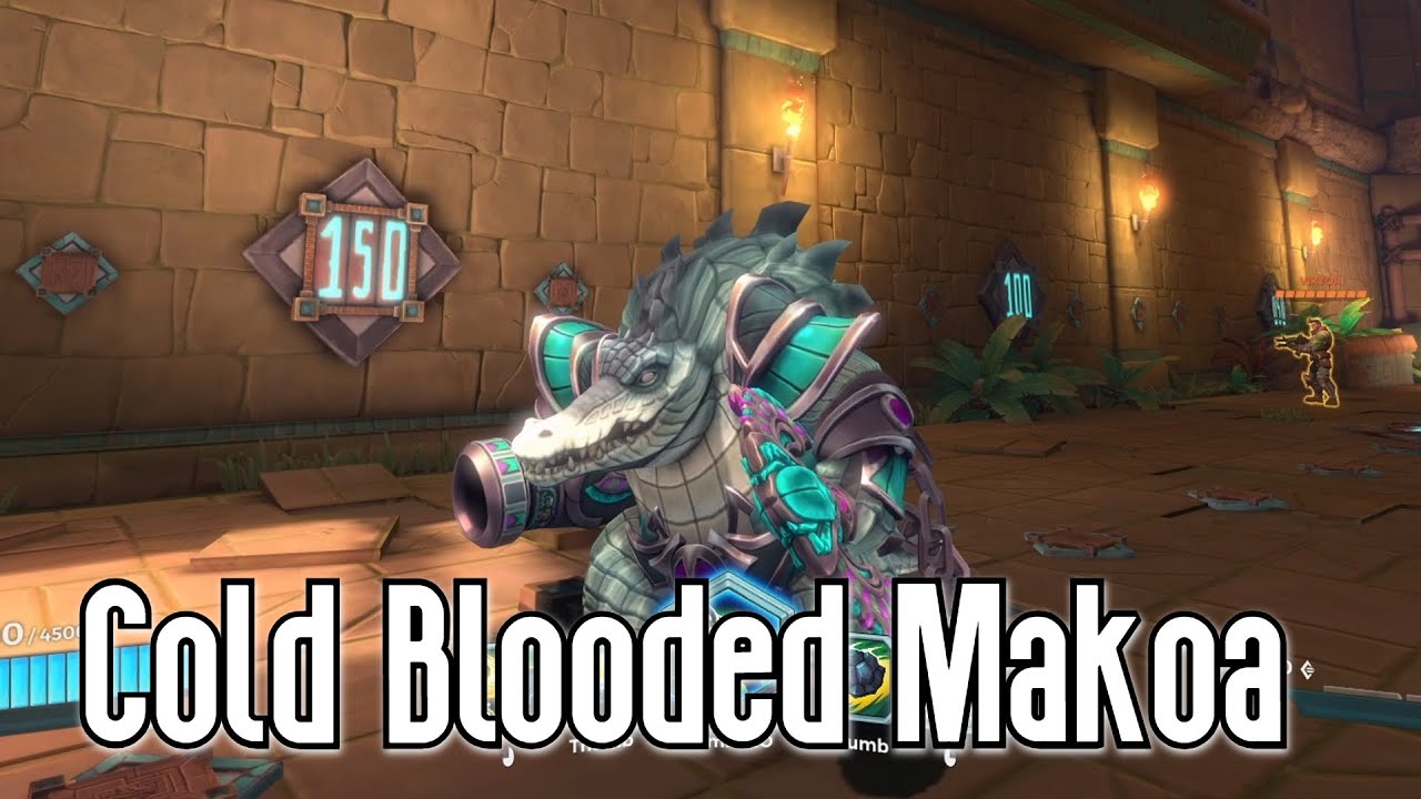 PALADINS: Skin Showcase - Cold Blooded Makoa - YouTube