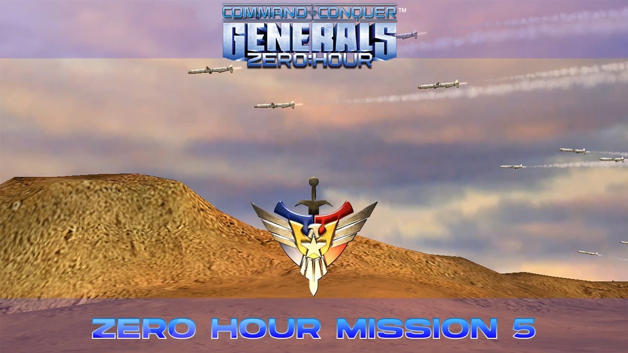 Command and Conquer Generals Zero Hour - USA Mission 5 - YouTube
