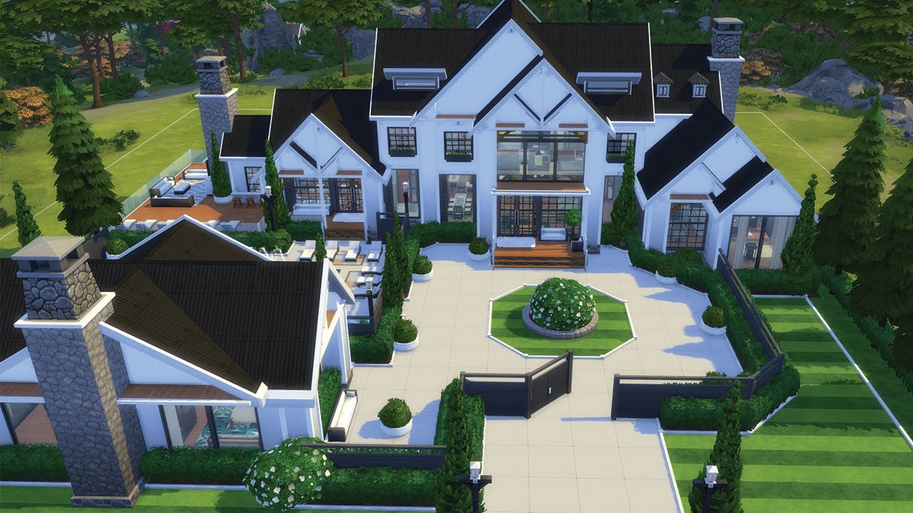 LES PLUS BELLES CONSTRUCTIONS DE LA GALERIE | Sims 4 (n°6) - YouTube