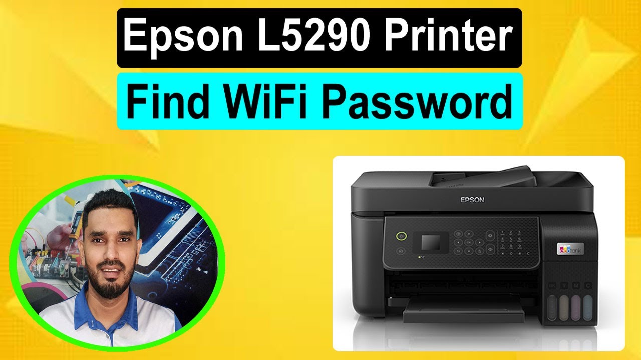 Epson L5290 Printer WiFi Password Find II How To Find WiFi Password ...