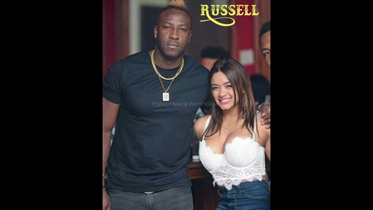 cute wife of andre russell is 😍 whatsaap video #cricket #Shots - YouTube