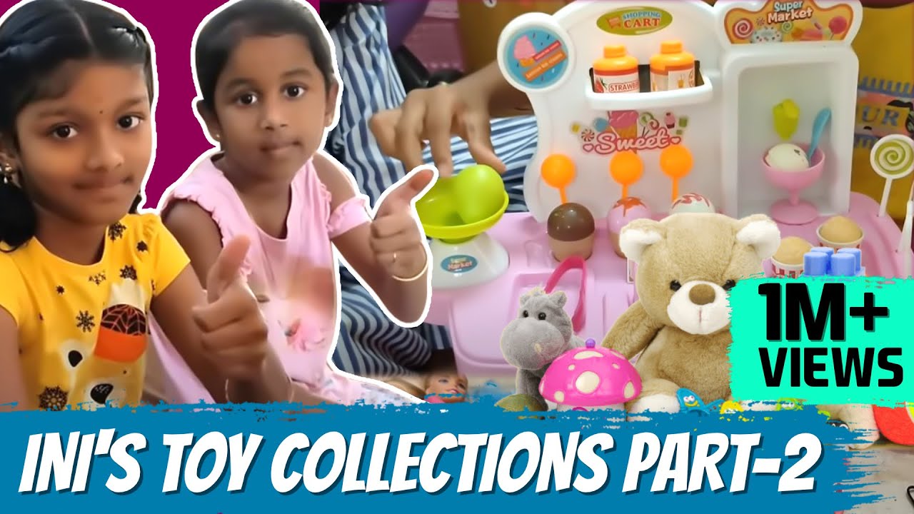 ini's toy collections part-2 | toy tour |miniature toys - YouTube