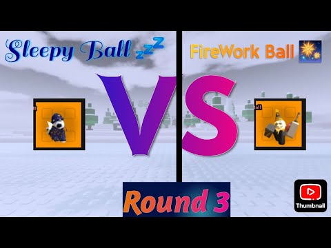Sleepy Ball VS FireWork Ball Which Is Better? (Ball Tower Defense ...