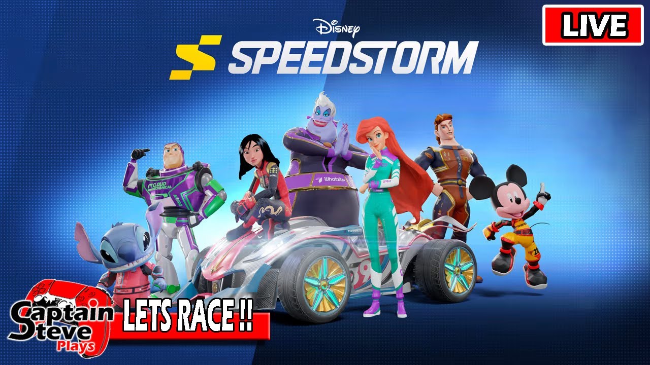 Disney Speedstorm - Mario Kart Clone - Free To Play - Live Gameplay ...