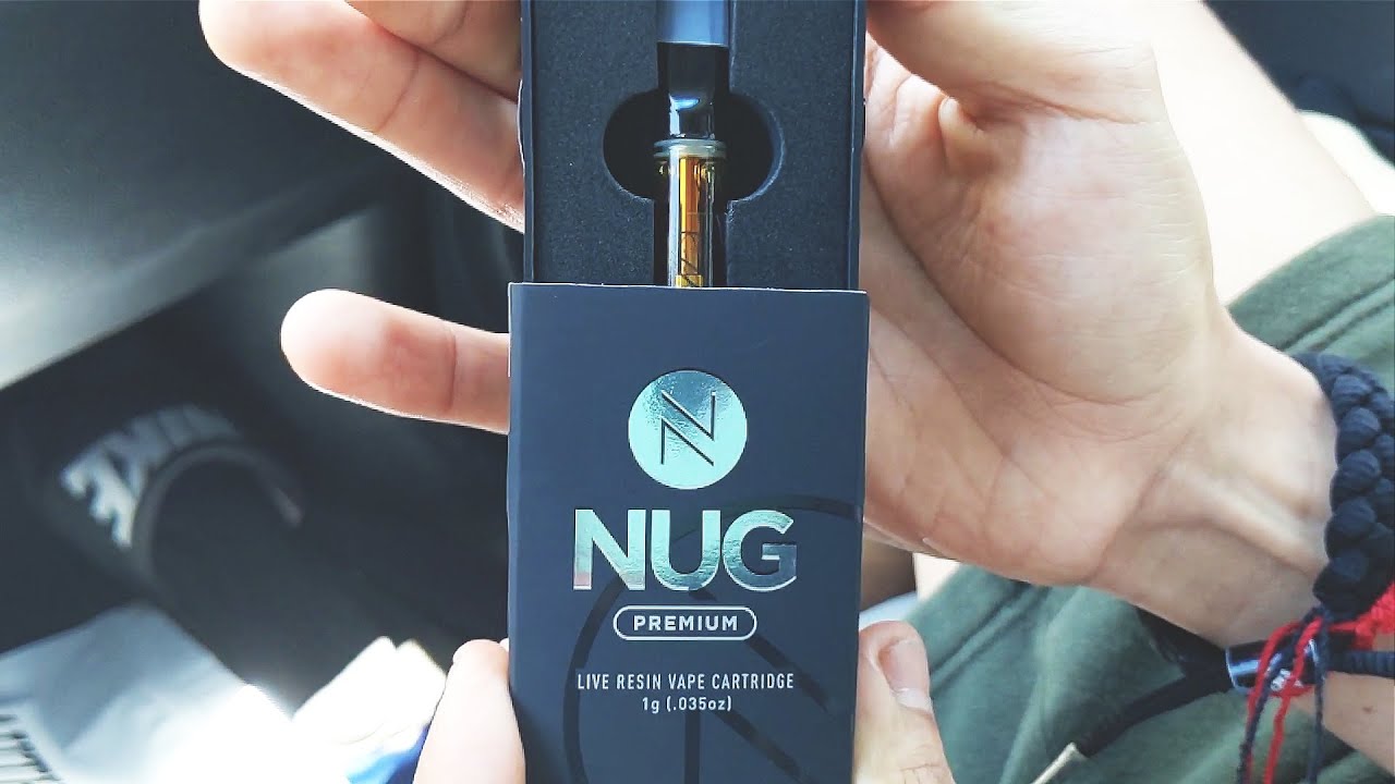 NUG LIVE RESIN VAPE CARTRIDGE - YouTube